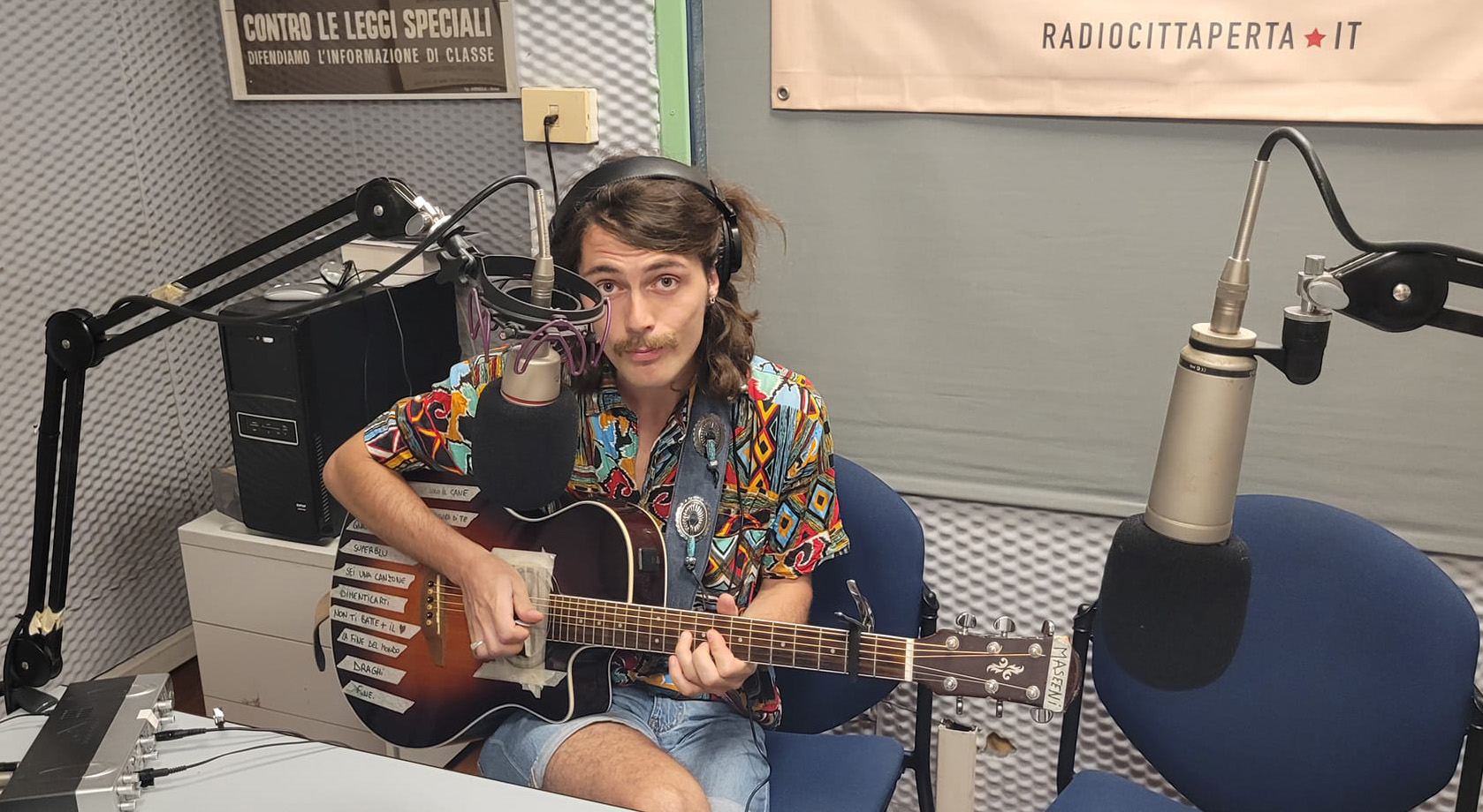 Maseeni (Lorenzo Masini) intervista e live a “Drive in Saturday” del 23 ...