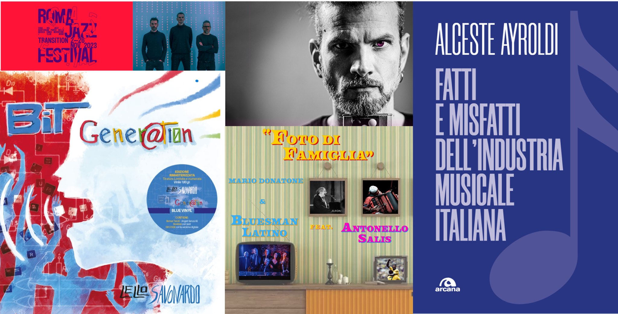 Alceste Ayroldi, Bit Generation, Mario Donatone e Vincent Peirani a ...