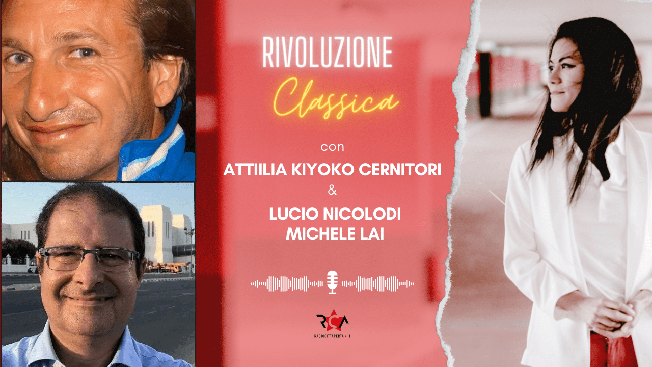 Alfredo Casella con Lucio Nicolodi e Michele Lai | Radio Città Aperta